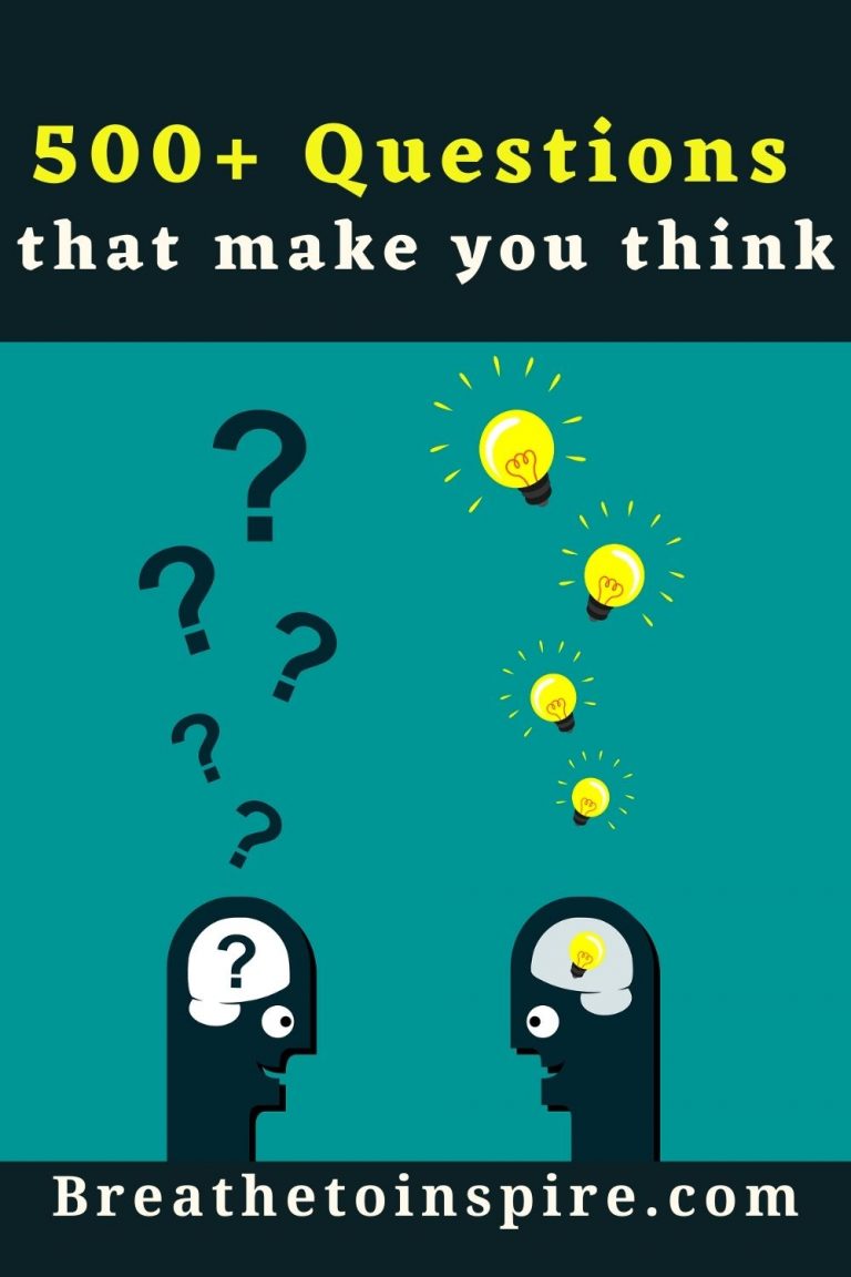 500 Questions That Make You Think (Scientific, Philosophical, Spiritual ...