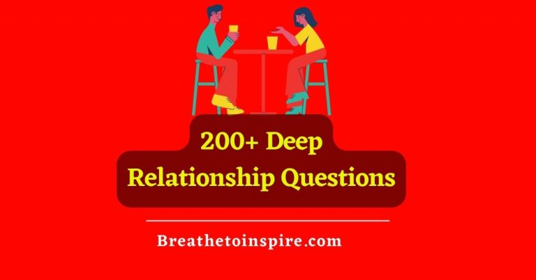 200+ Deep Relationship Questions To Ask Yourself And Others (Persuasive ...