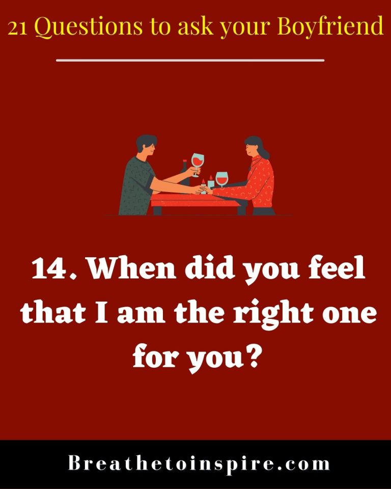 21 Questions To Ask Your Boyfriend (Questions Game) - Breathe To Inspire
