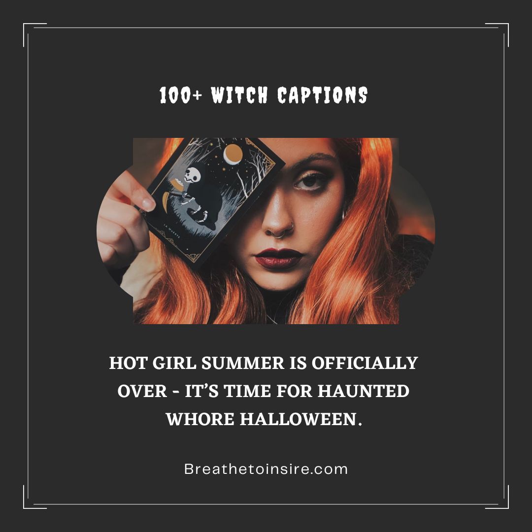 250+ Witch Captions For Instagram That Leave You Bewitched (Halloween ...