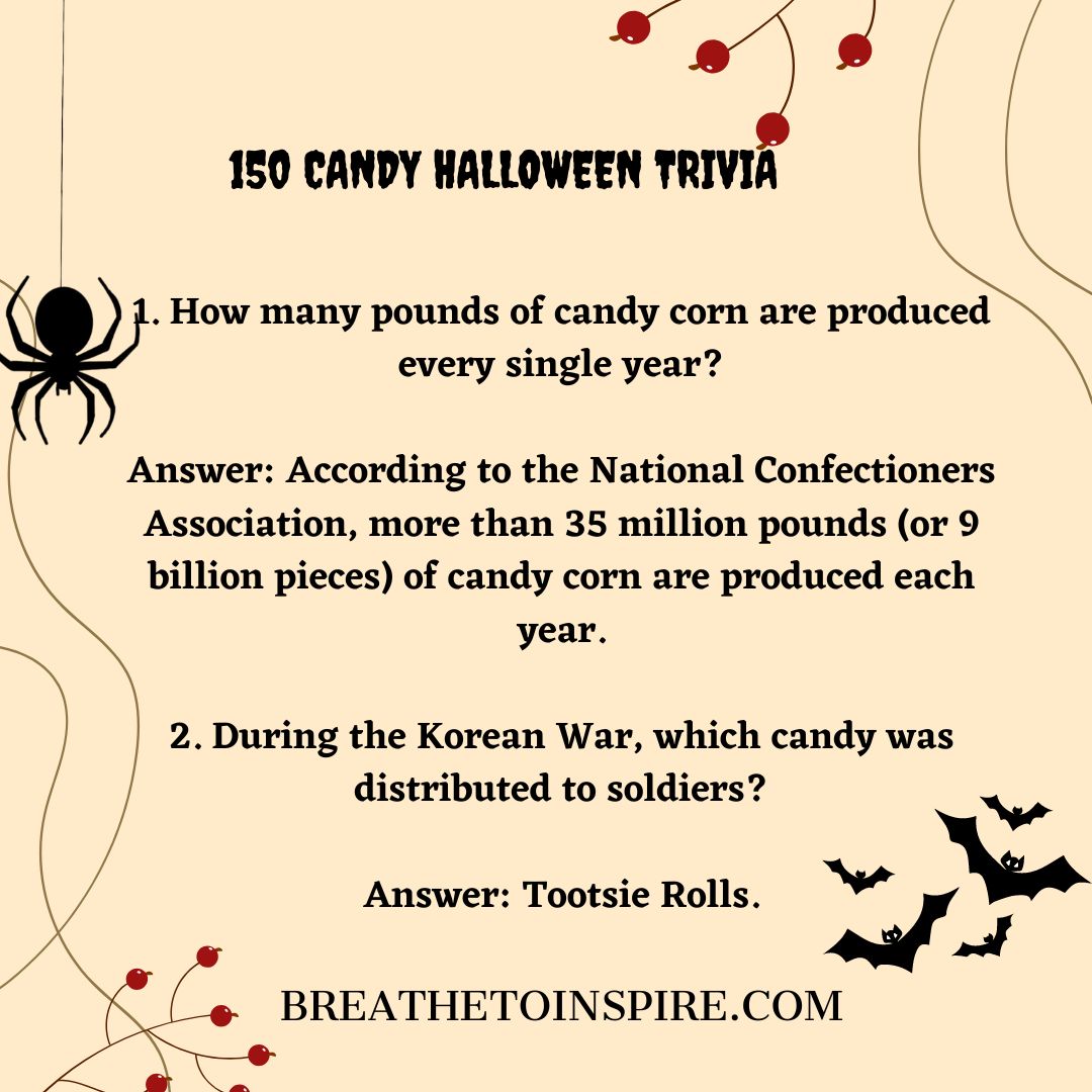150 Ultimate Halloween Trivia Questions And Answers (Game Edition ...