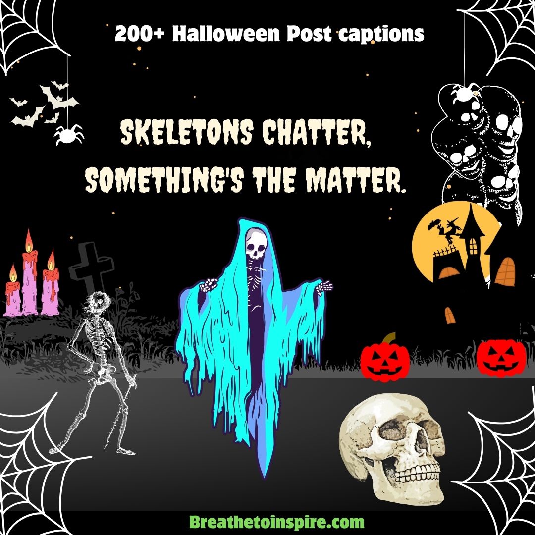 200 Best Halloween Post Captions For Instagram, Tiktok And Other Social ...
