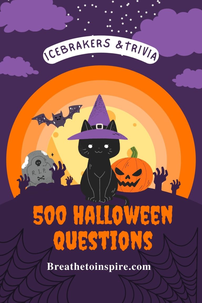 500 Halloween Questions To Ask For Fun Conversation - 2023 (Icebreakers ...