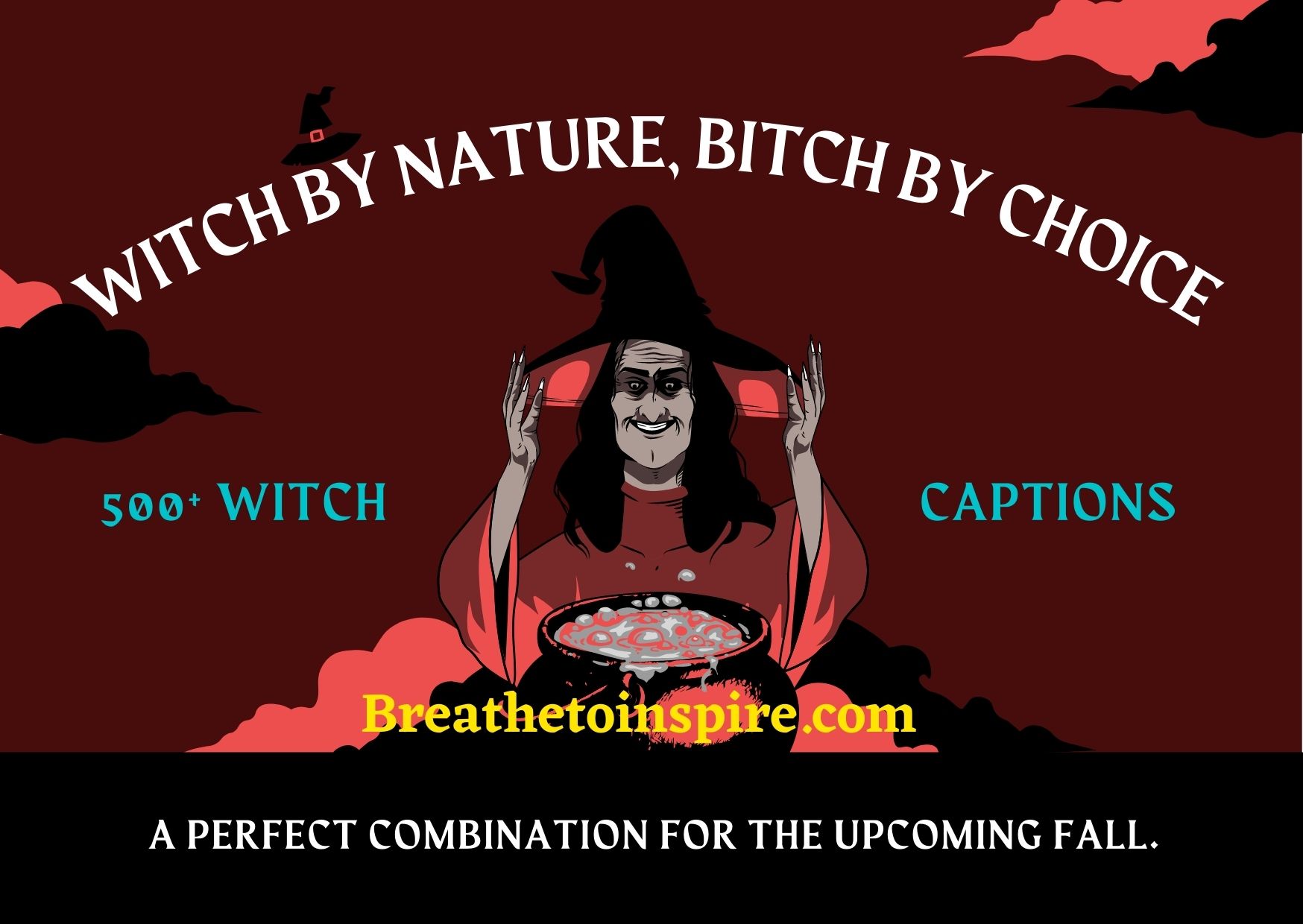 250+ Witch Captions For Instagram That Leave You Bewitched (Halloween ...