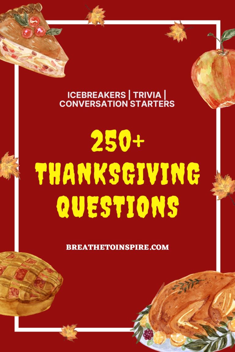 300 Thanksgiving Questions To Ask To Strengthen Relationships ...