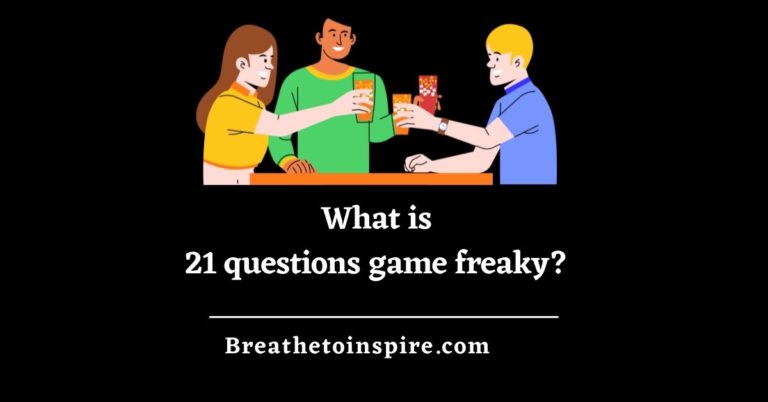 Freaky 21 Questions Game (5 SETS) Dirty Edition - Breathe To Inspire