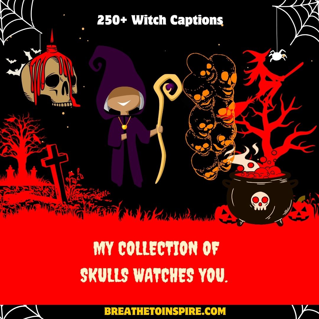 250+ Witch Captions For Instagram That Leave You Bewitched (Halloween ...