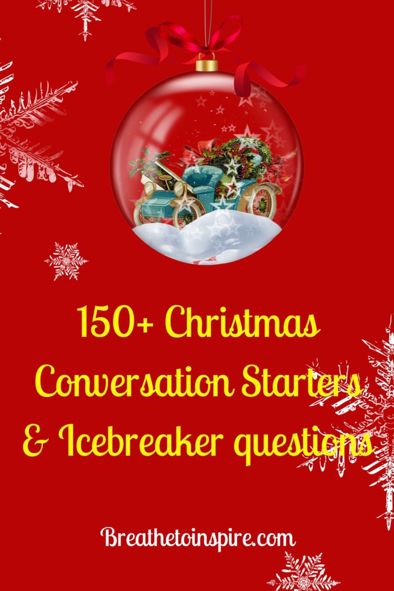 150+ Christmas Conversation Starters And Icebreaker Questions For ...