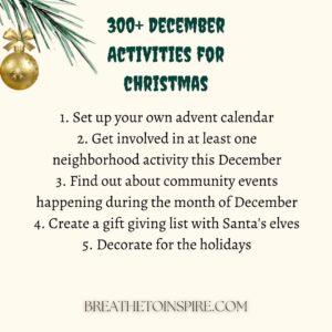 300+ Christmas Activities For All Ages That Make Your 2023 Holiday ...