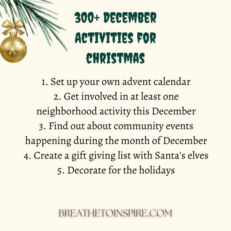 300+ Christmas Activities For All Ages That Make Your 2023 Holiday ...