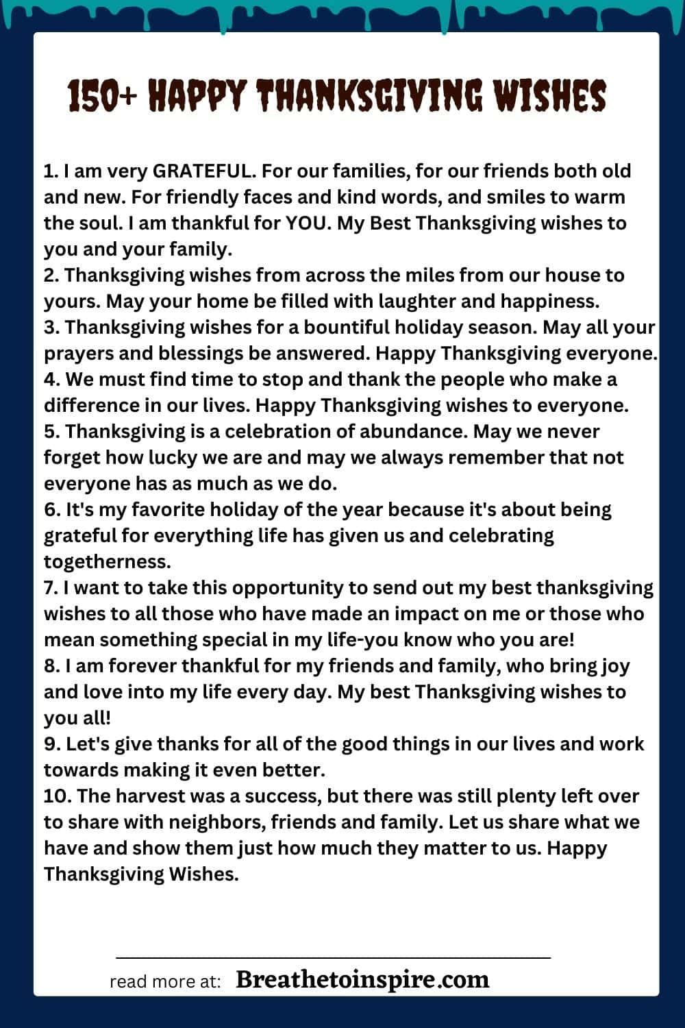 150+ Thanksgiving Wishes To Greet Those Who Mean The Most To You (2022 ...