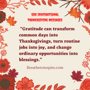 500 Thanksgiving Messages (For Friends, Family, Business, Team, Clients ...