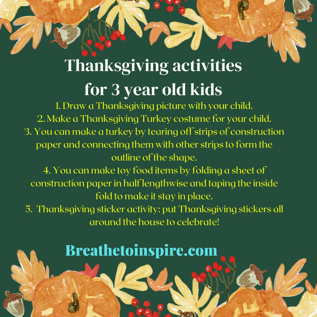 300 Thanksgiving Activities For Kids And School Students Of All Grades ...