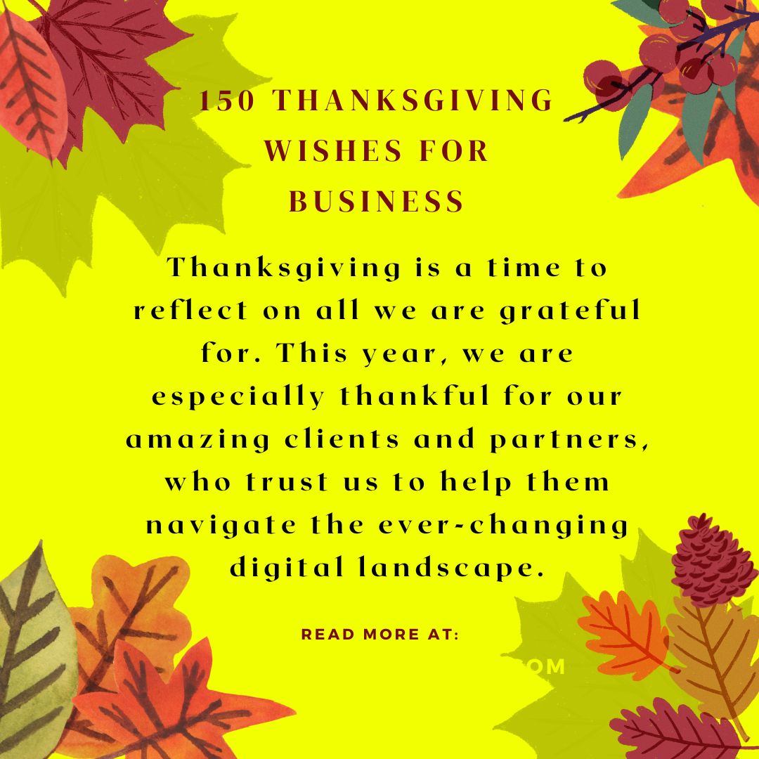 150+ Thanksgiving Wishes To Greet Those Who Mean The Most To You (2022 ...