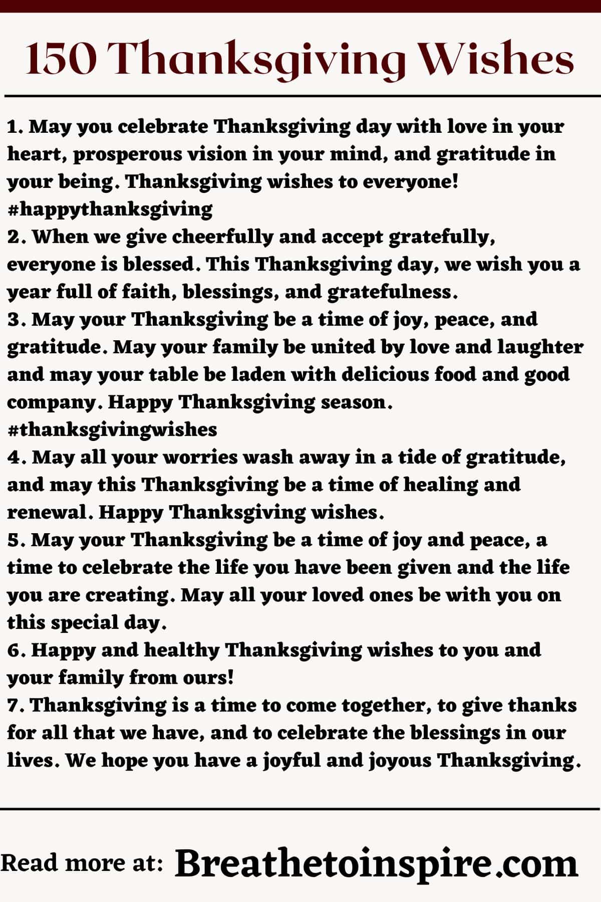 150+ Thanksgiving Wishes To Greet Those Who Mean The Most To You (2022 ...