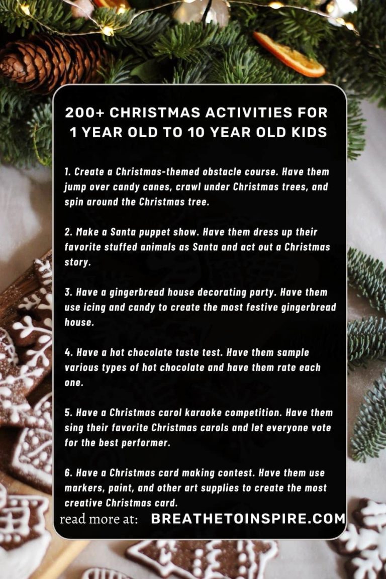 200+ Christmas Activities For Kids, Toddlers, Pre K, Kindergartens ...
