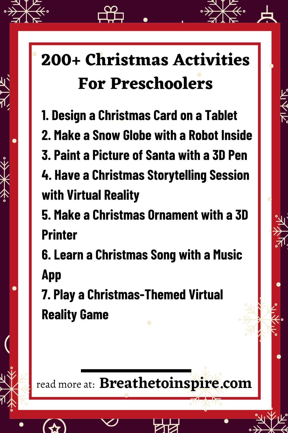 200+ Christmas Activities For Kids, Toddlers, Pre K, Kindergartens ...