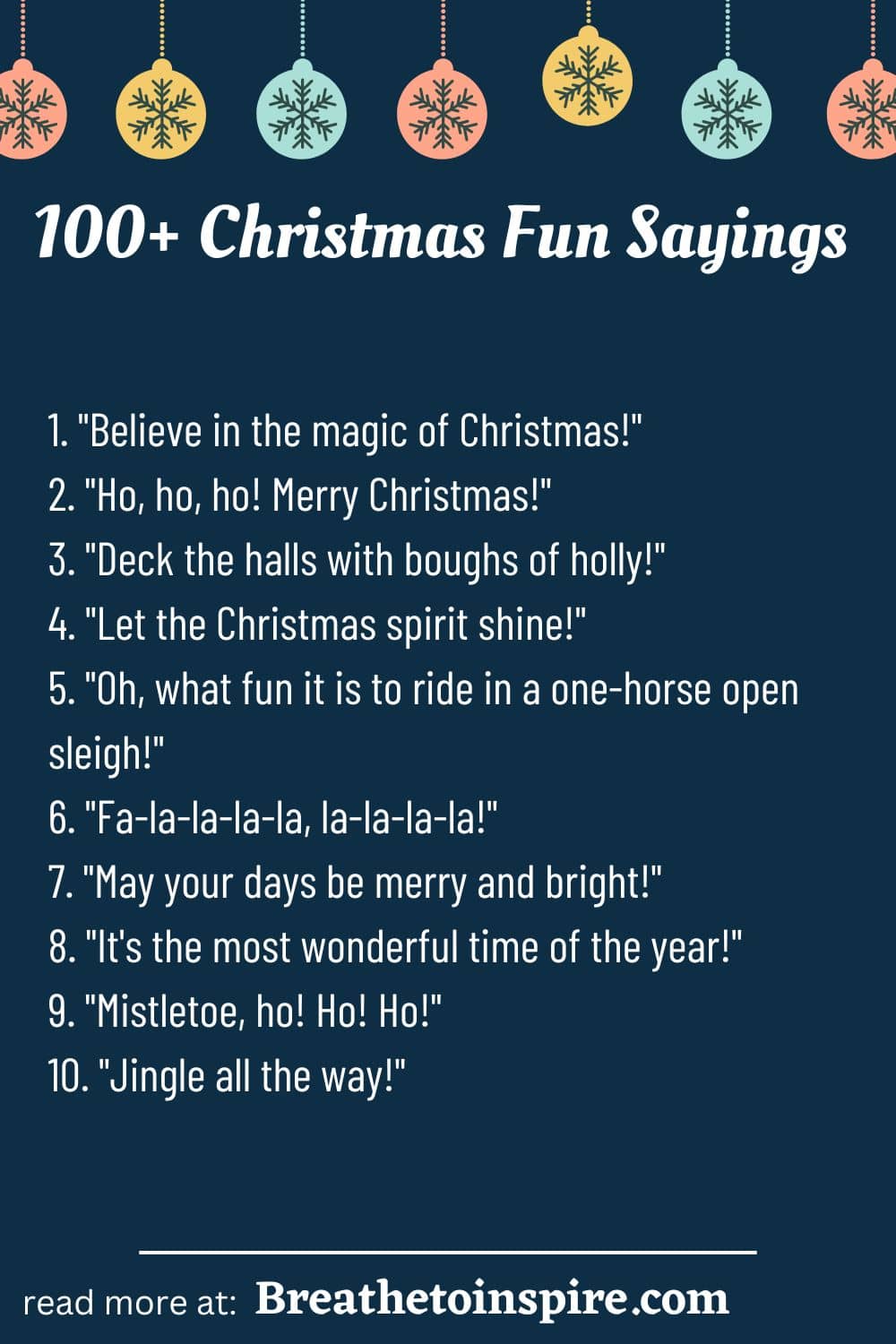 350+ Christmas Sayings For Greeting Cards, Signs, Wishes And Messages ...