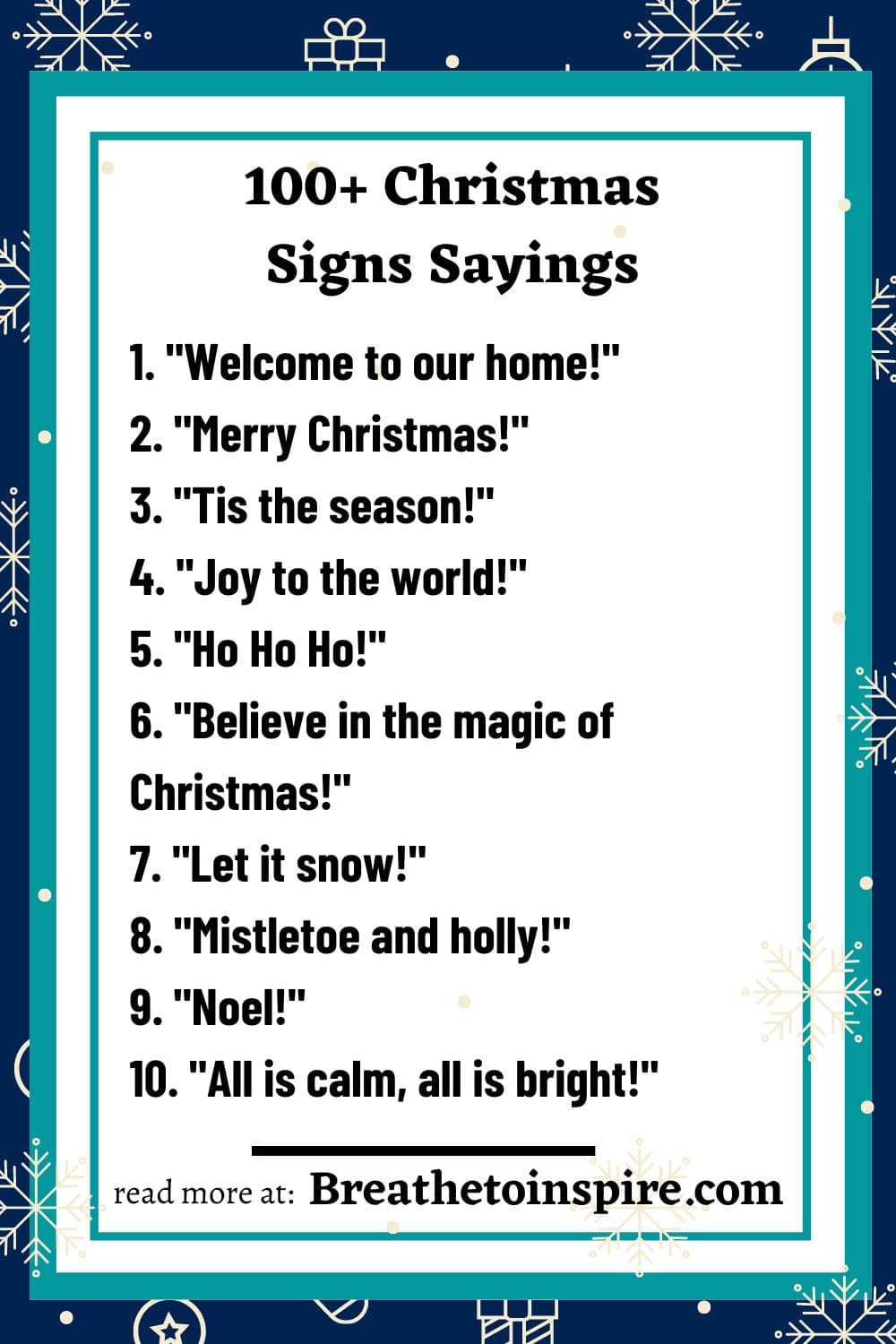 350+ Christmas Sayings For Greeting Cards, Signs, Wishes And Messages ...