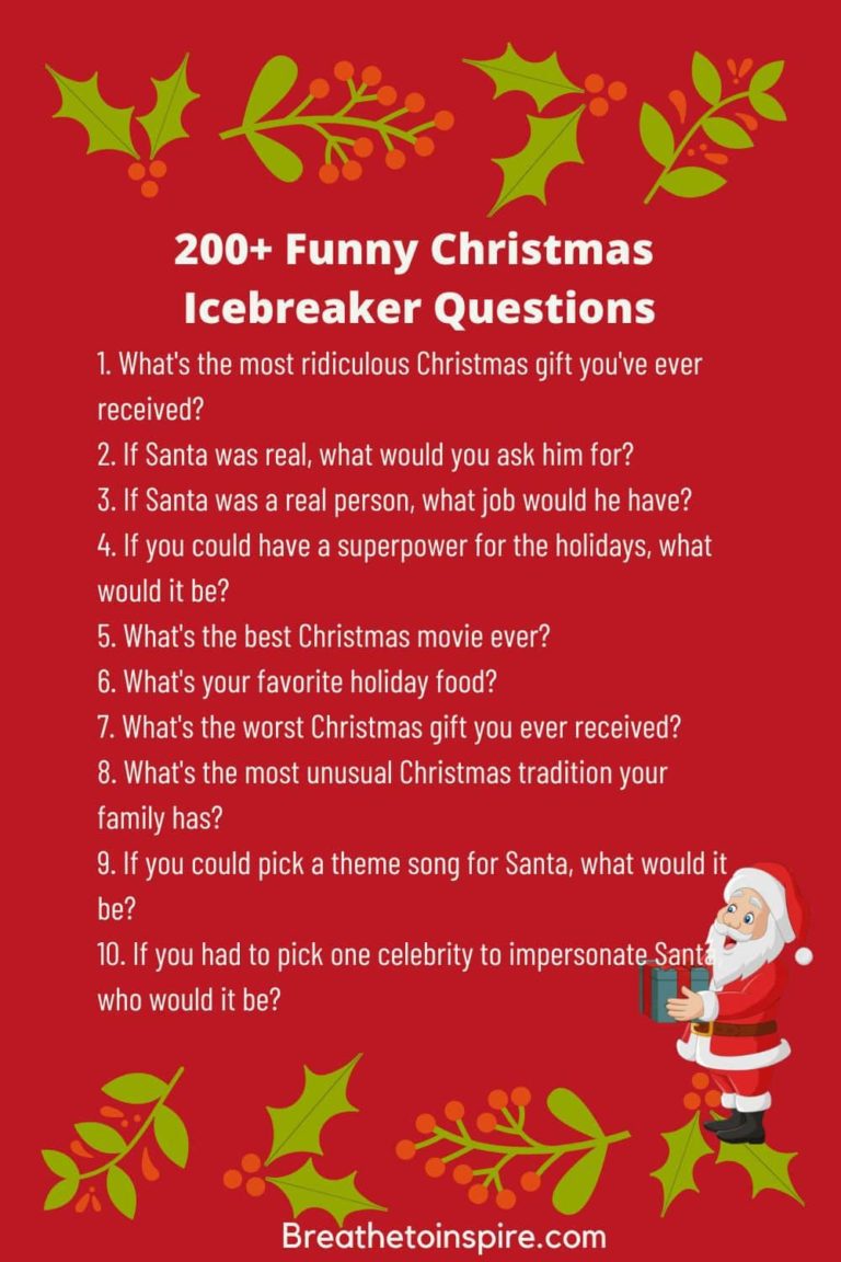 200+ Funny Christmas Questions To Ask 2023 (quiz, Trivia, Icebreakers ...