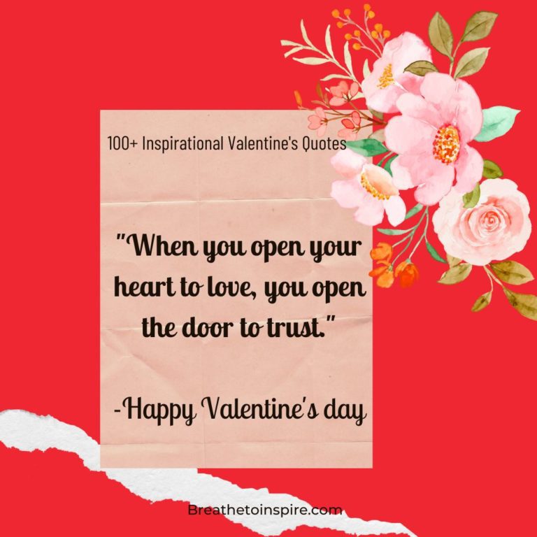 100+ Valentine Day Inspirational Quotes For Friends, Family, Work And ...