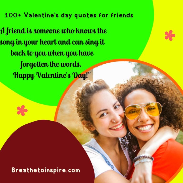 100+ Valentines Day Quotes For Friends And Best Friends - Breathe To ...