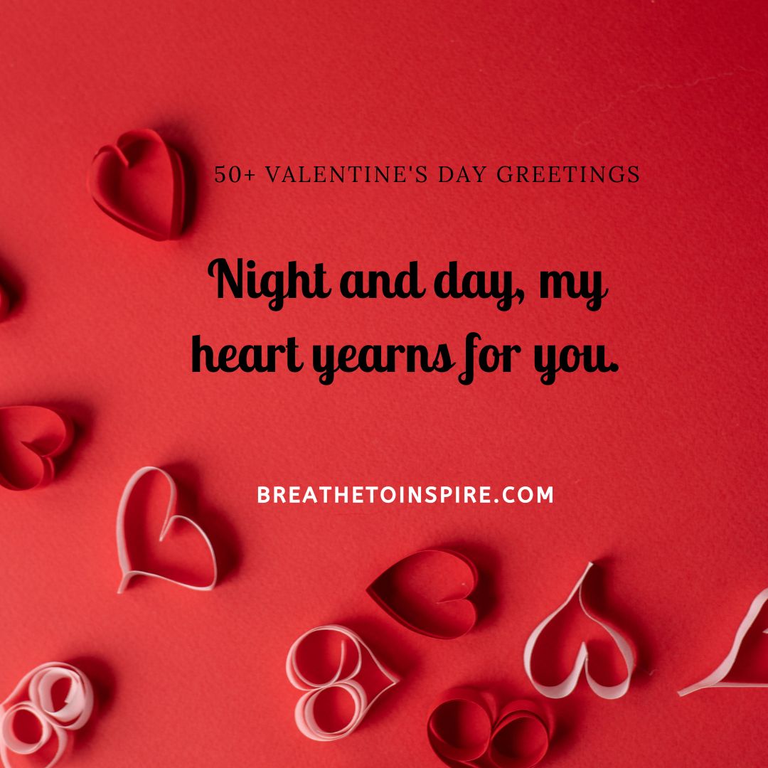 50+ Cute Valentine's Day Greetings For Everyone - Breathe To Inspire