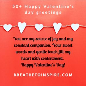 50+ Cute Valentine's Day Greetings For Everyone - Breathe To Inspire