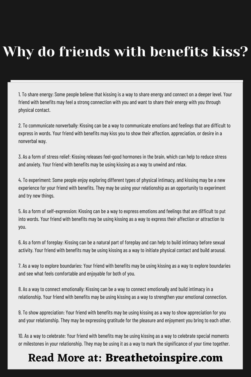 Do Friends With Benefits Kiss? Here Are Some Surprising Insights ...