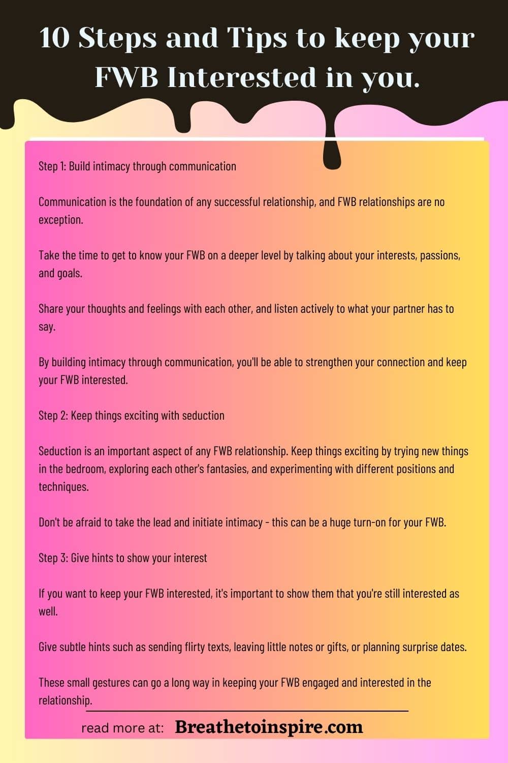 How To Keep Your Fwb Interested? (10 Steps And Tips To Follow ...