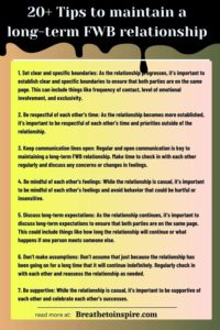 Long Term Friends With Benefits Guide And 20+ Tips To Maintain It In A ...