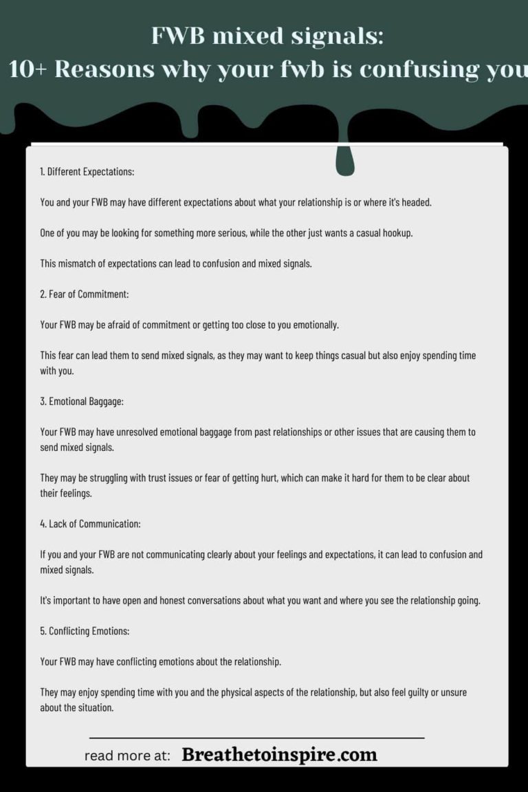 Why My Fwb Is Confusing Me? (20+ Reasons, Signs, Tips To Handle The ...