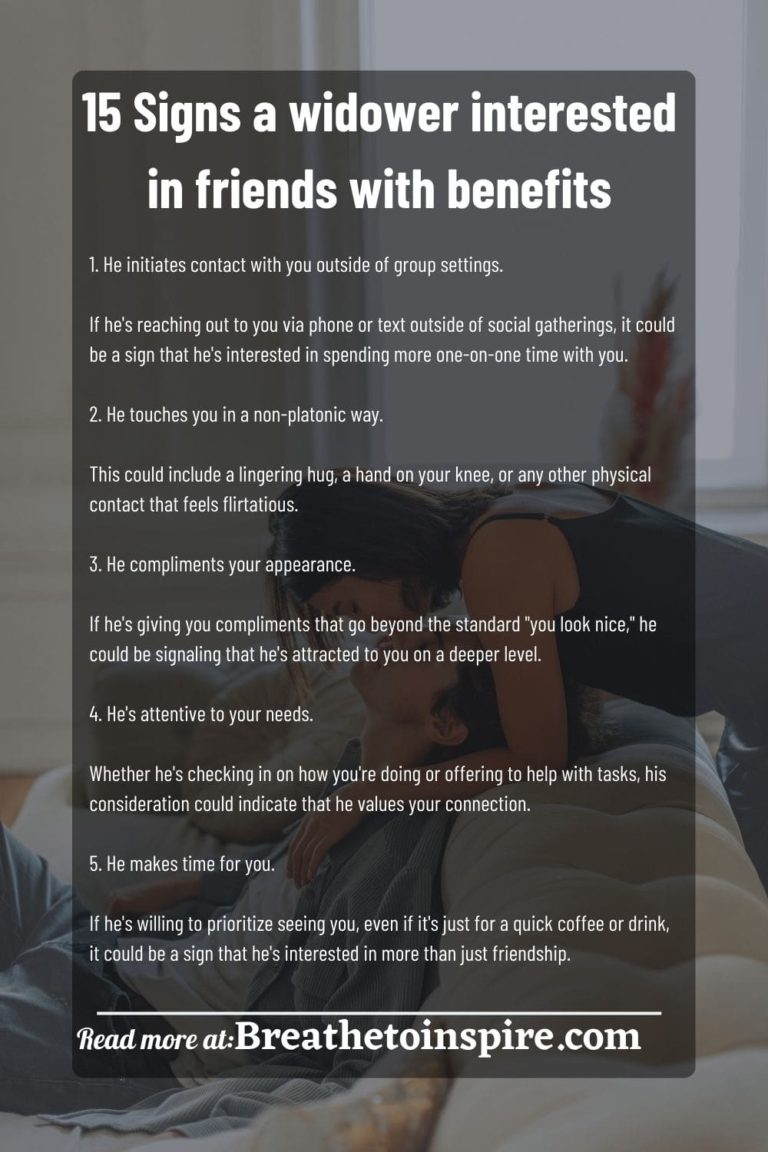 Your Guide To Widower Friend With Benefits From Initiating Fwb To ...