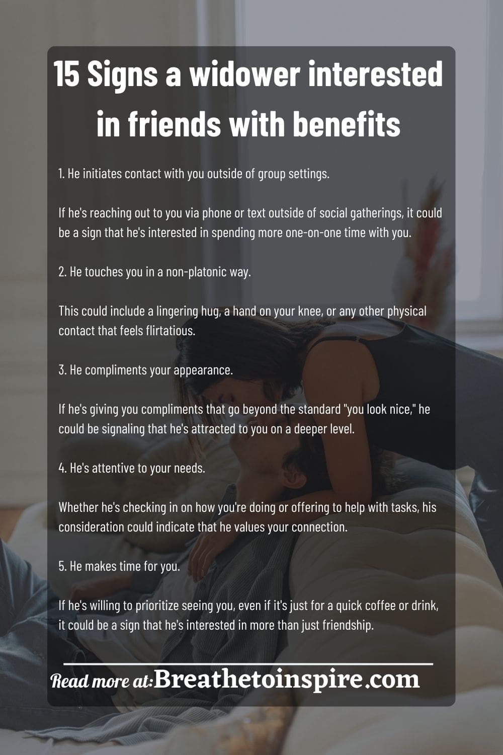 Your Guide To Widower Friend With Benefits From Initiating Fwb To ...