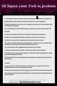 50 Signs Your Fwb Is Jealous - Breathe To Inspire