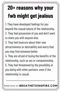 Your Complete Guide To Fwb Jealous Relationship (50 Tips, Signs ...