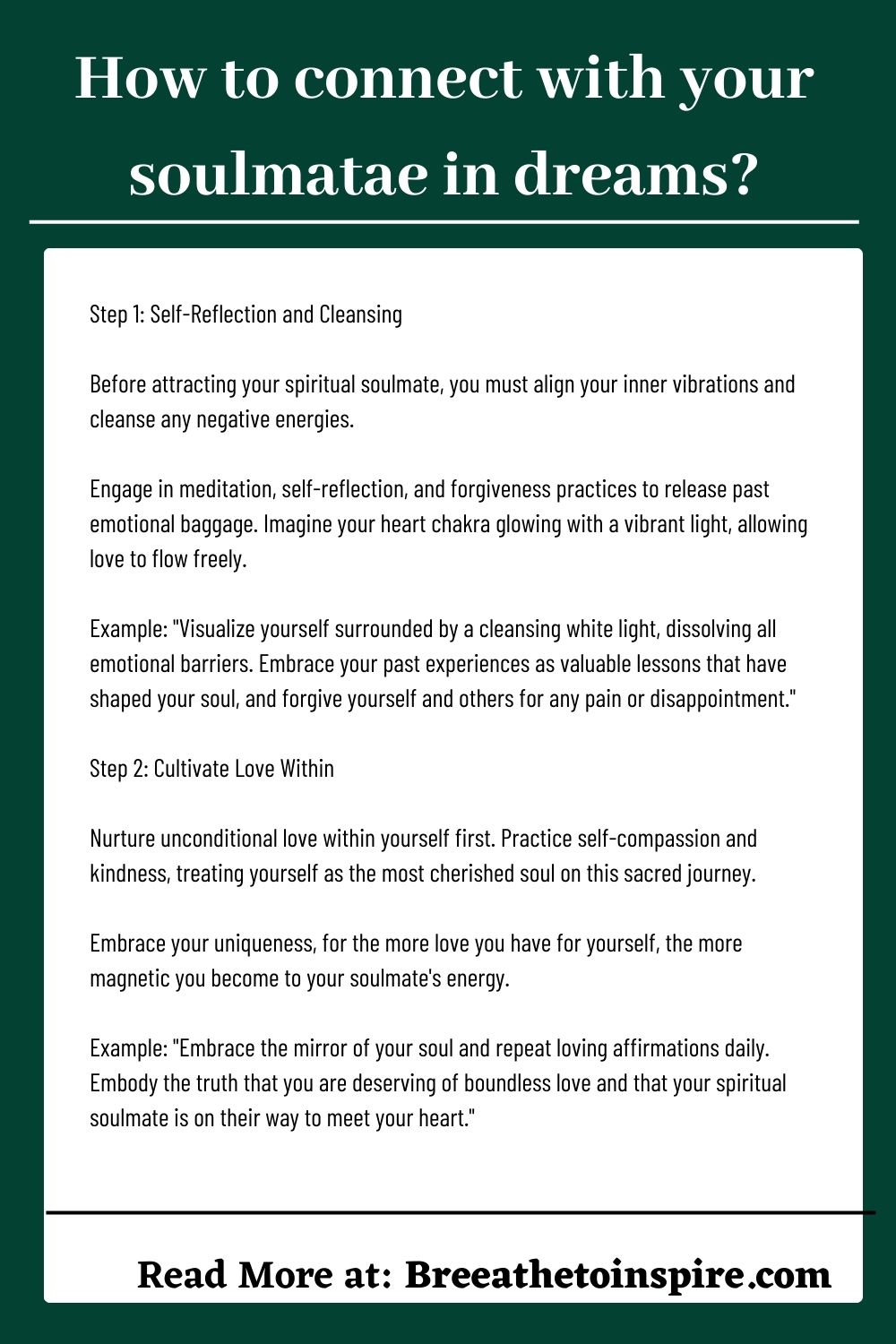 How To Connect With Your Soulmate Spiritually, Telepathically, In ...