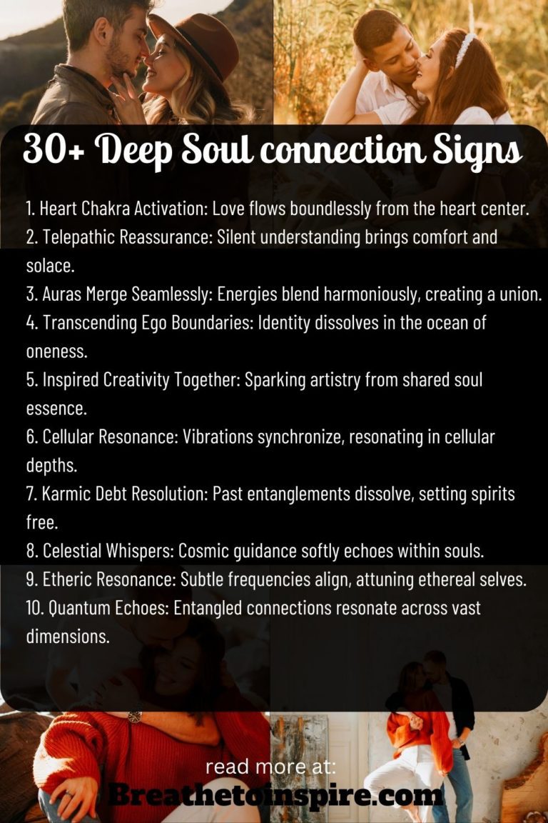 30+ Soul Connection Signs You Can't Afford To Miss If You Want To Find ...
