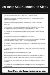 35+ Deep Soul Connection Signs Of A True Soulmate - Breathe To Inspire