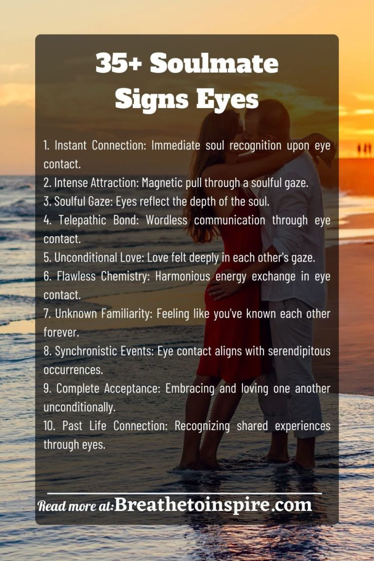 35+ Soulmate Signs Eyes (soul Connection Through The Eyes) - Breathe To ...