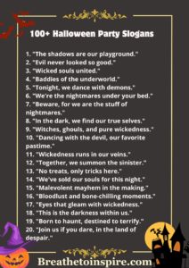 650+ Halloween Slogans (from Party To Business Ads - 2023 Edition ...