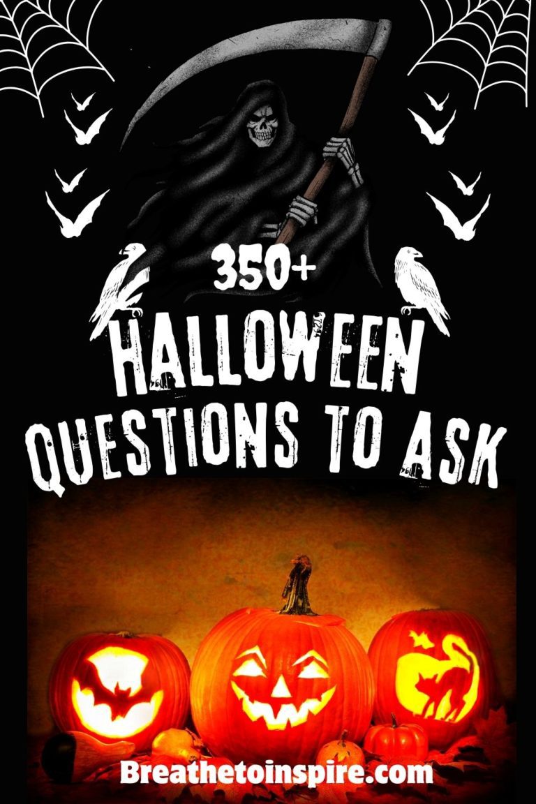 350+ Halloween Questions To Ask For This Spooky Season To Get Into The ...