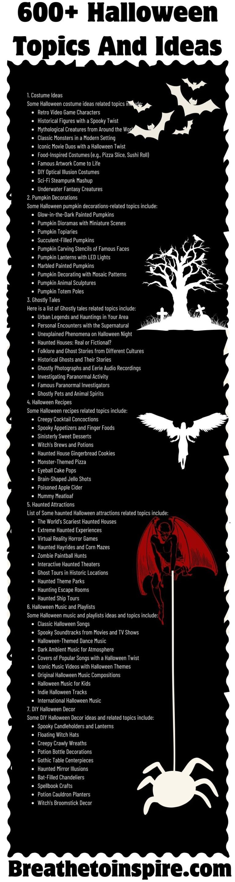 600+ Halloween Topics To Talk About And Ideas For Your Holiday ...