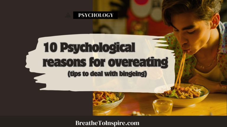 10 Psychological Reasons For Overeating And Tips To Stop Overeating ...